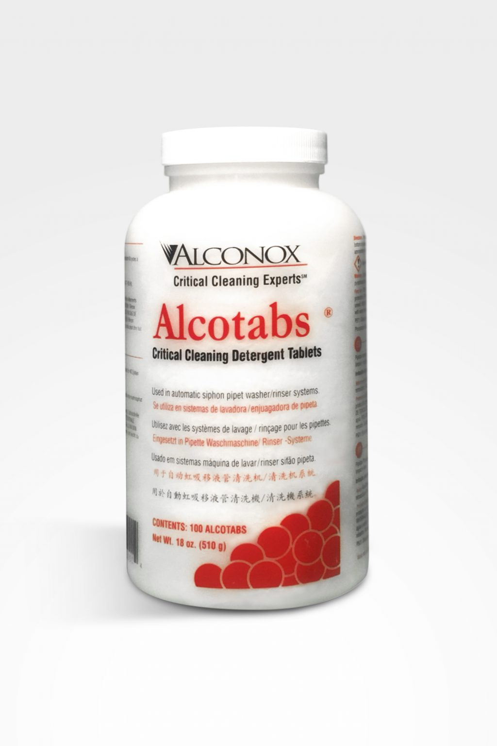 Alcotabs Critical Cleaning Detergent Tablets | Alconox, LLC