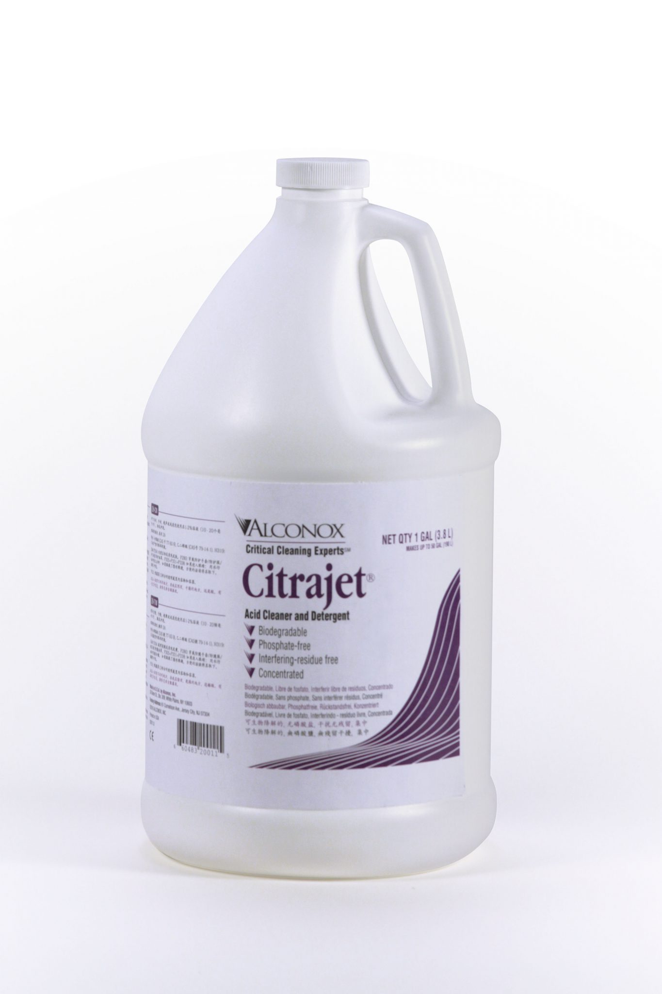 Citrajet Low Foaming Liquid Acid Cleaner | Alconox, LLC