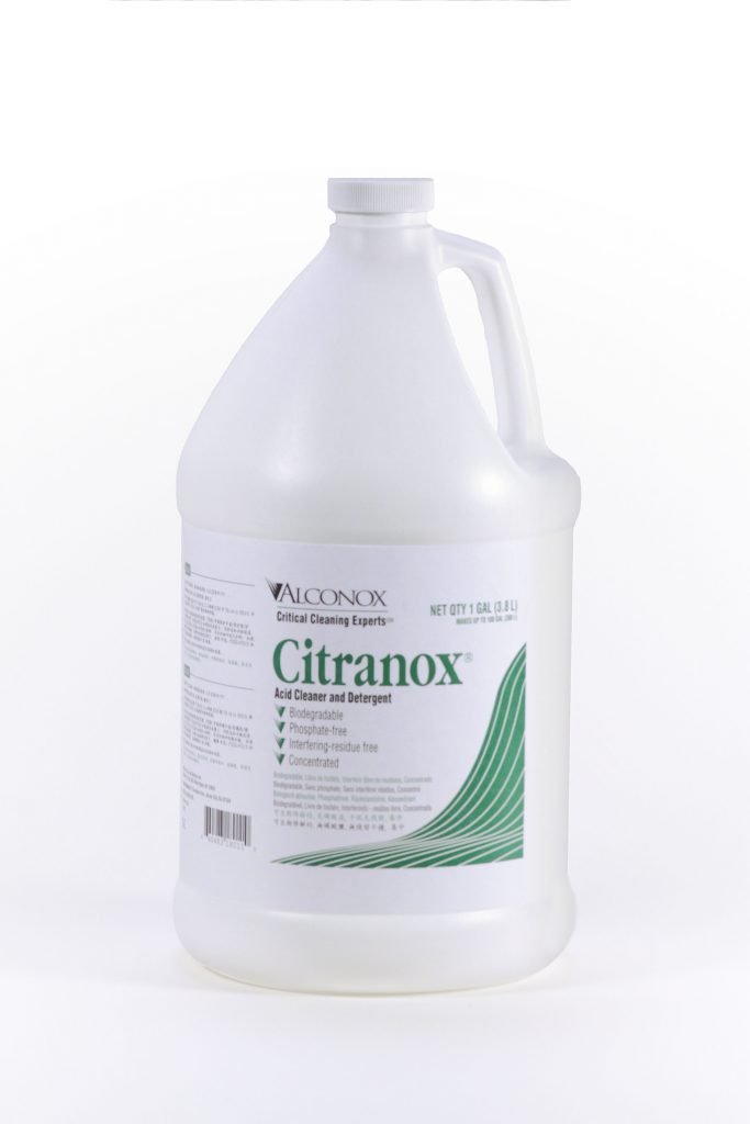 Cleaning with Citranox - Alconox, LLC